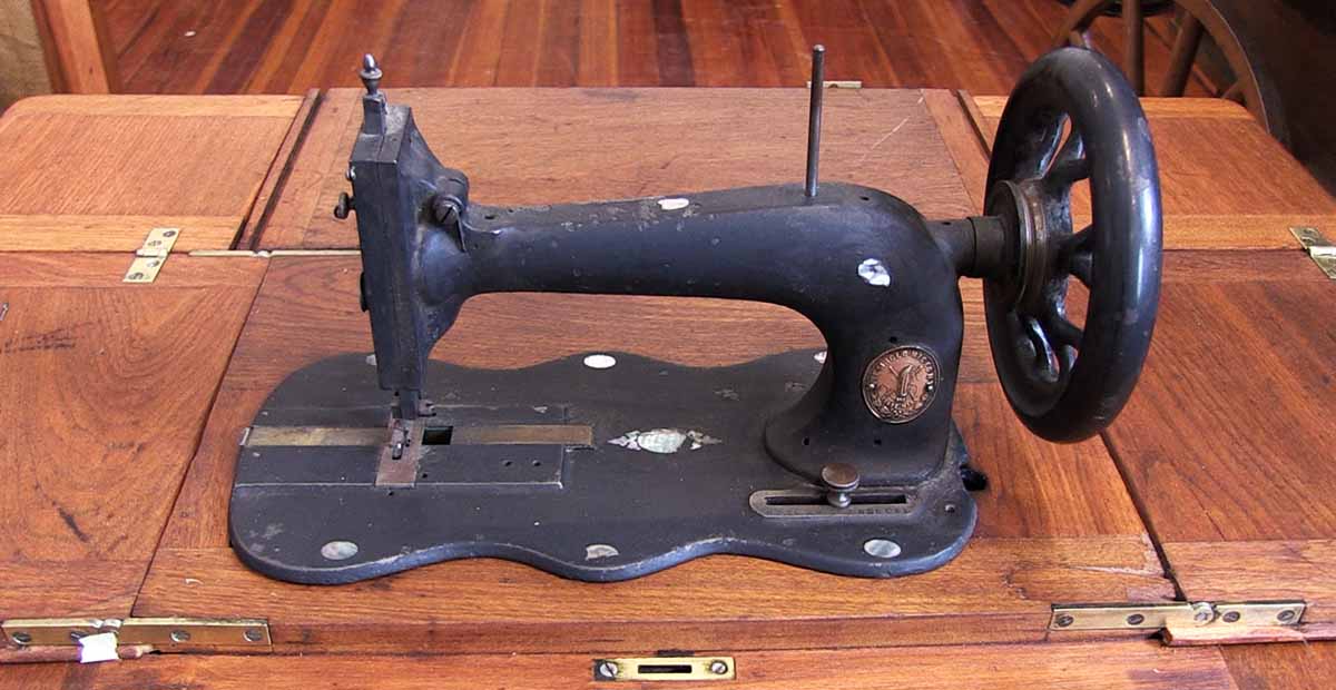 Burlington History Uncovered: 1862 Singer Sewing Machine | Burlington ...