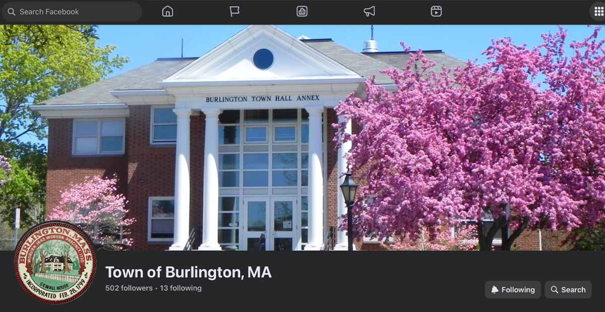 Town of Burlington Launches Official Facebook Page | Burlington Access TV