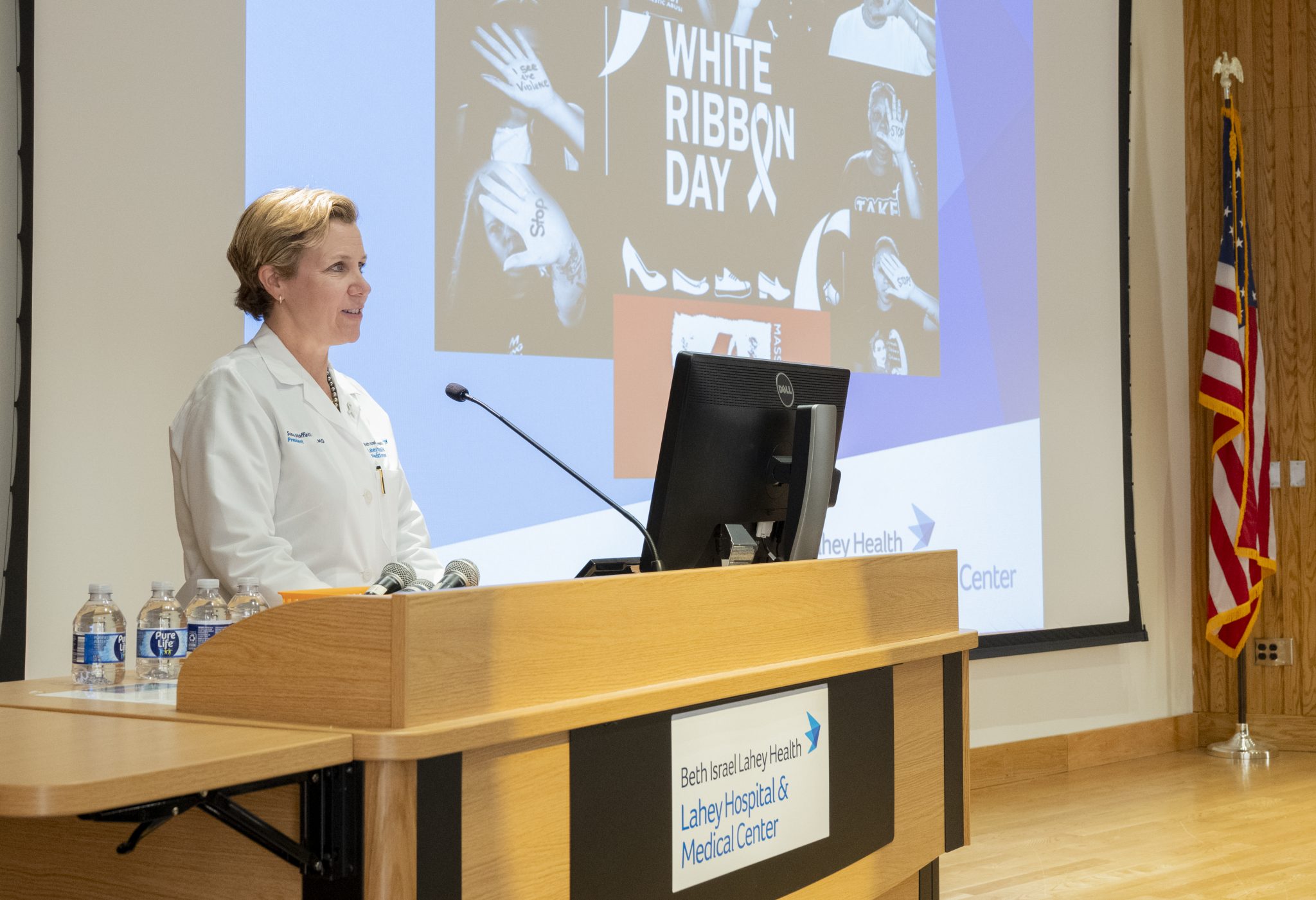 Lahey Hospital & Medical Center Marks White Ribbon Day in Burlington ...